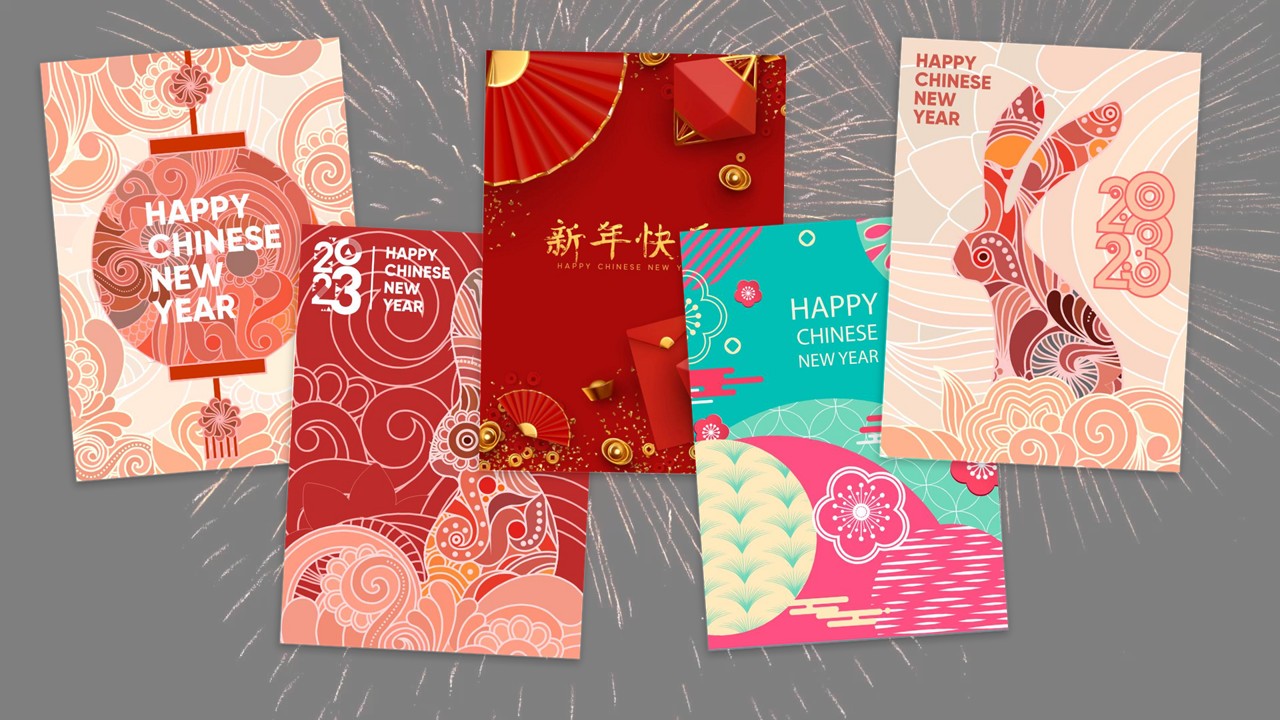Chinese New Year cards