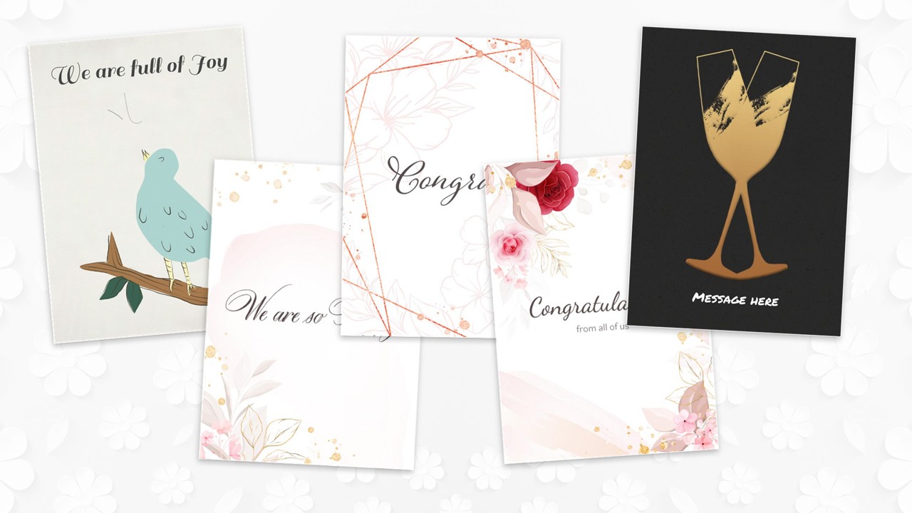 Group wedding cards | Ellacard