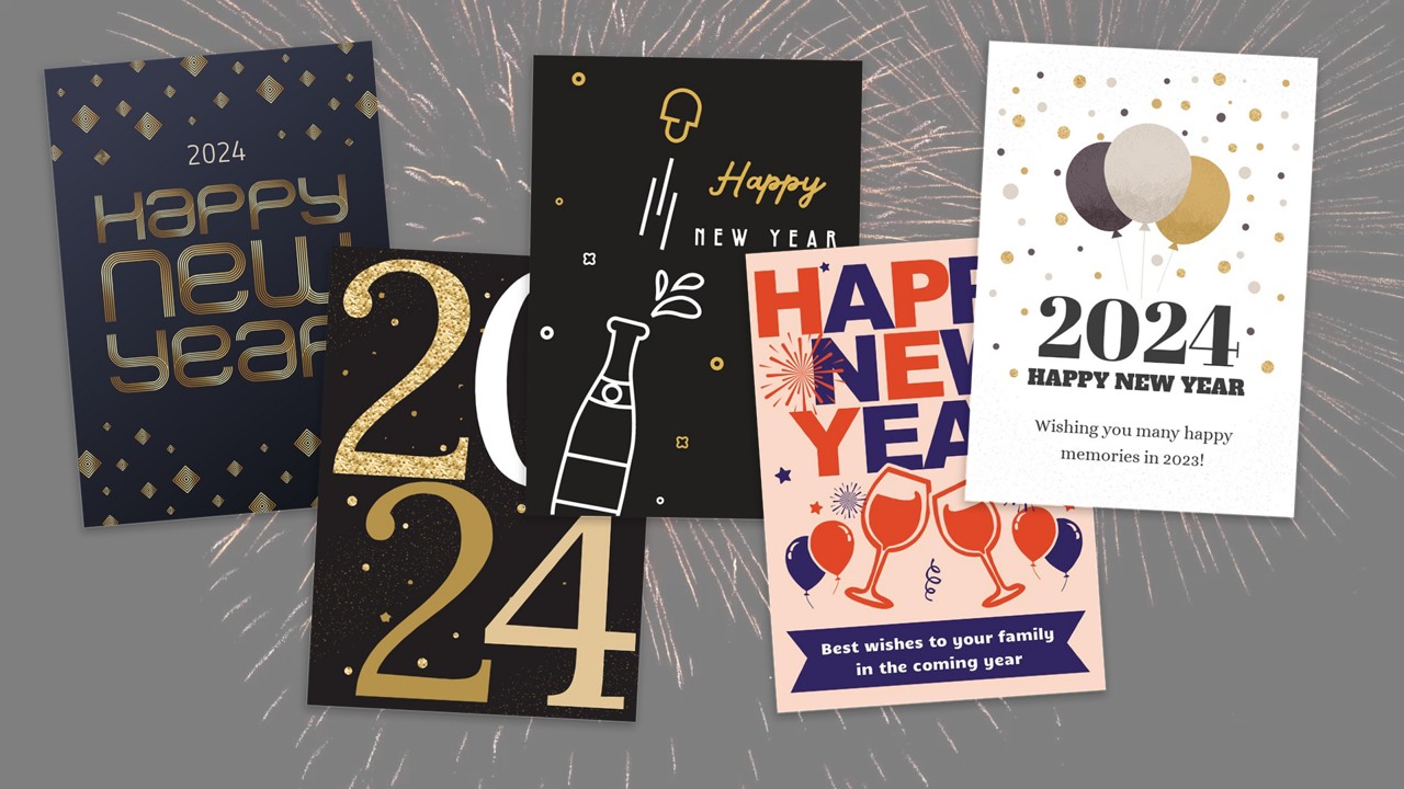 New Year cards | Ellacard