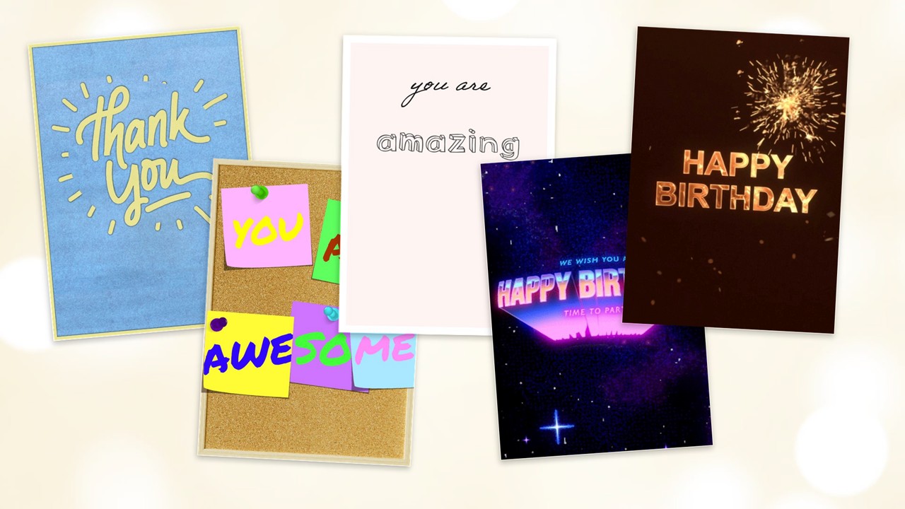 Animated greeting cards | Ellacard