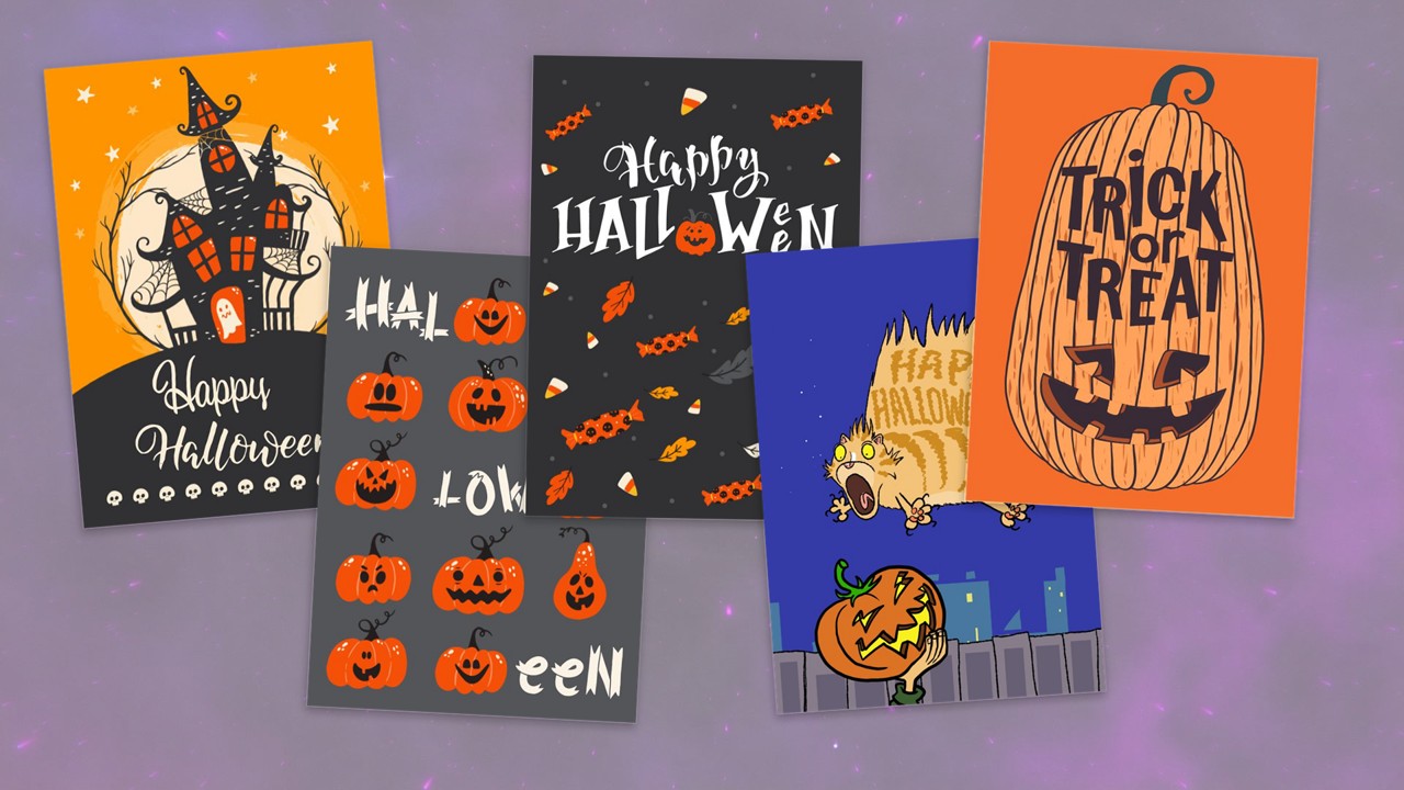 Halloween cards | Ellacard