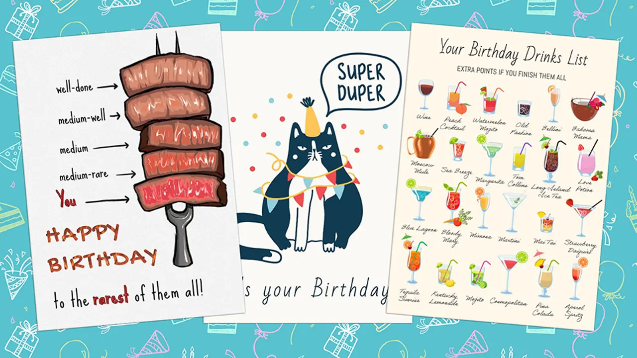 50+ Funny Birthday Card Ideas to Inspire You