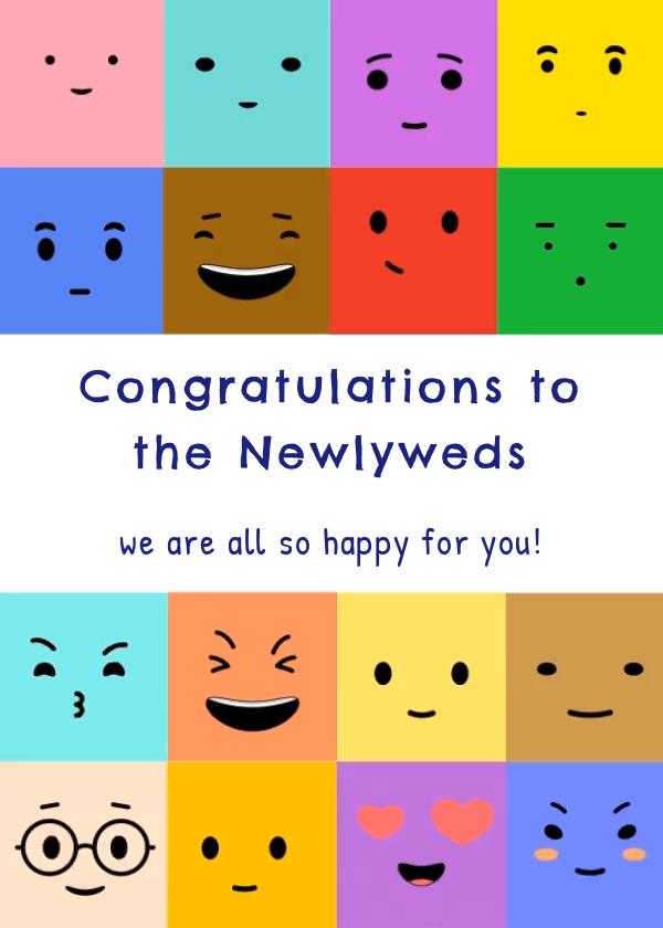 Wedding congrats emoji