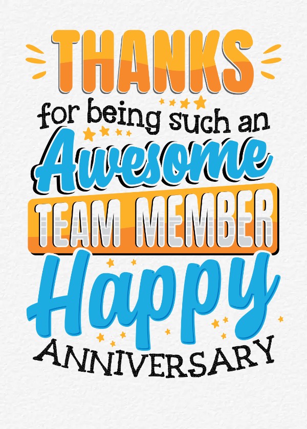 Awesome team member | Ellacard