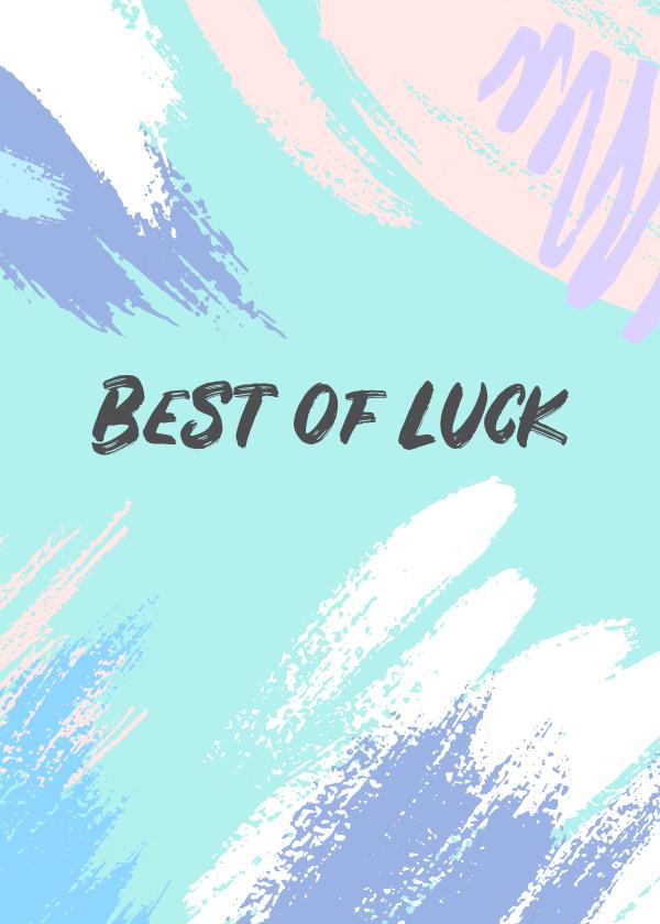 best of luck paint