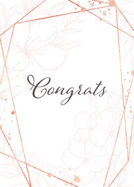 Congratulations cards | Ellacard