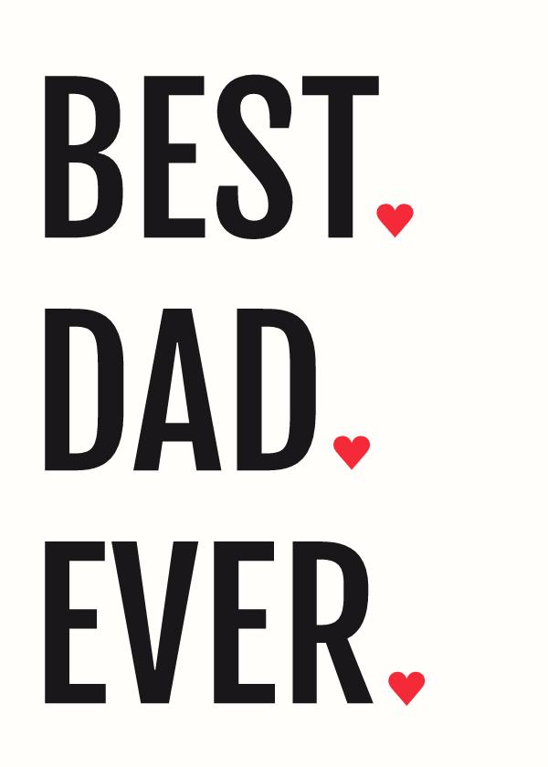 Bold Best Dad Ever