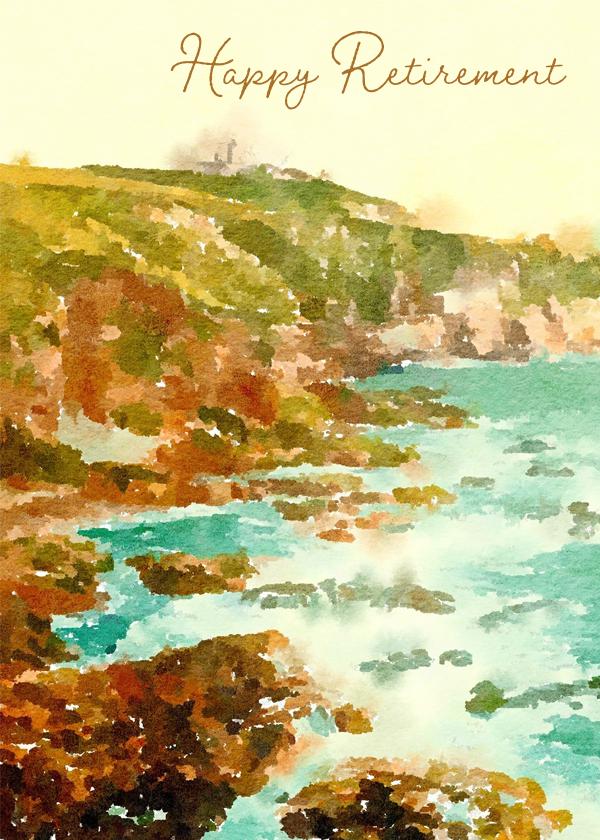 Retirement coast painting