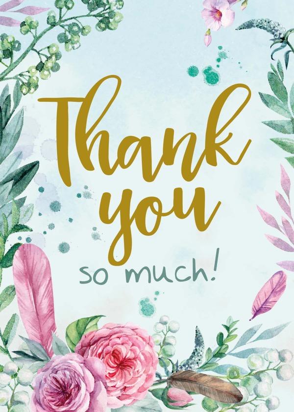 thank you flower