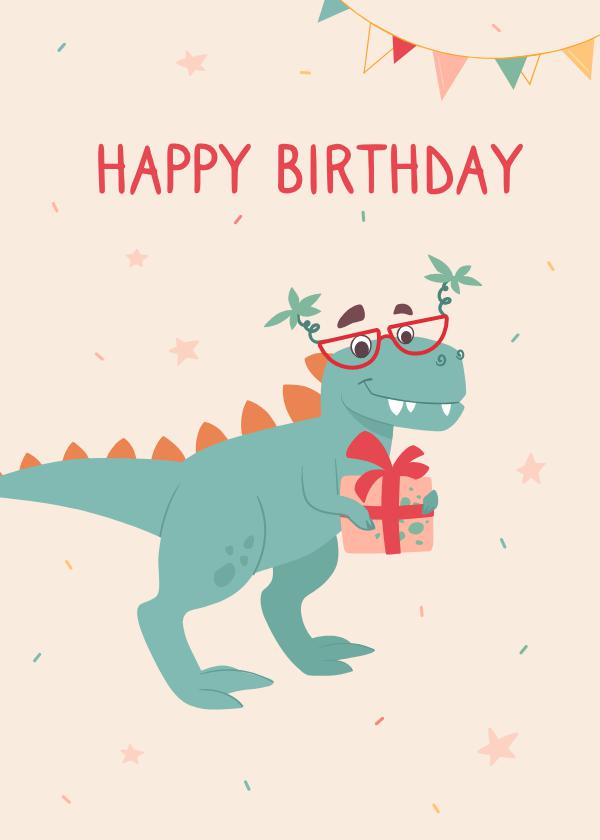 Birthday Dinosaur