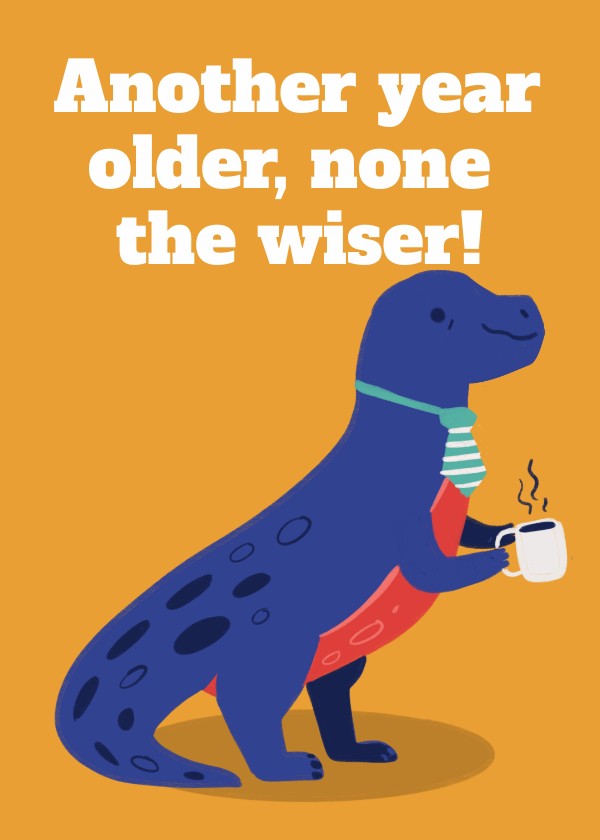 Another year older...