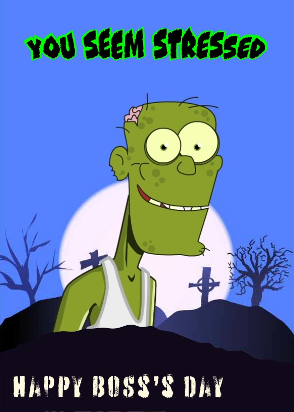 Stressed zombie